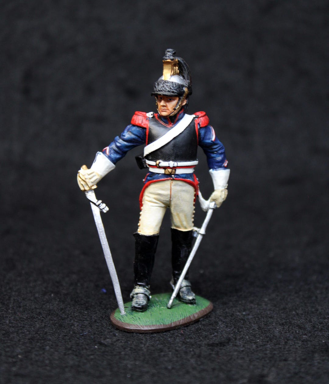Vintage Del Prado Pewter Figure: Napoleon at War Sergeant, French ...