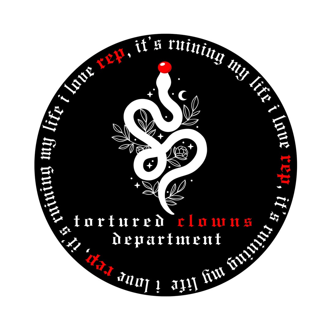 Tortured Clowns Department - 5 High Quality NON-TRANSPARENT CIRCULAR ...