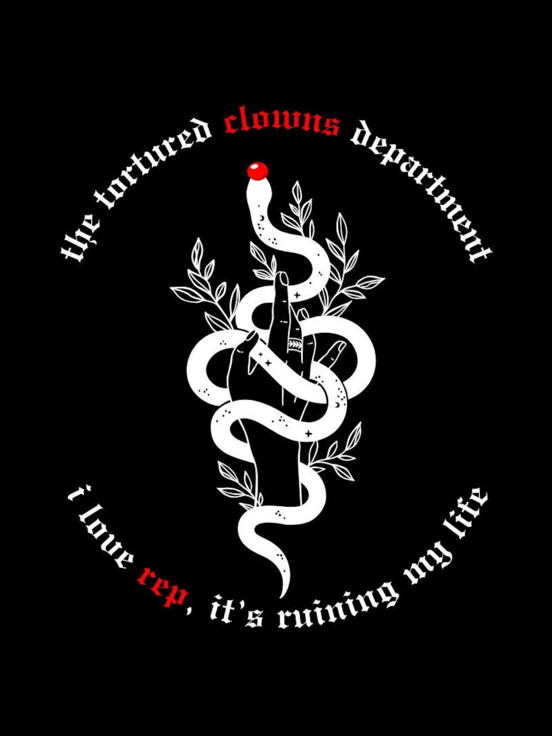 Tortured Clowns Department - 5 High Quality TRANSPARENT Digital ...