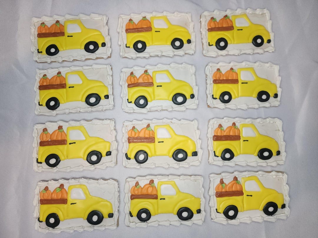 Pick up Truck Cookies - Etsy