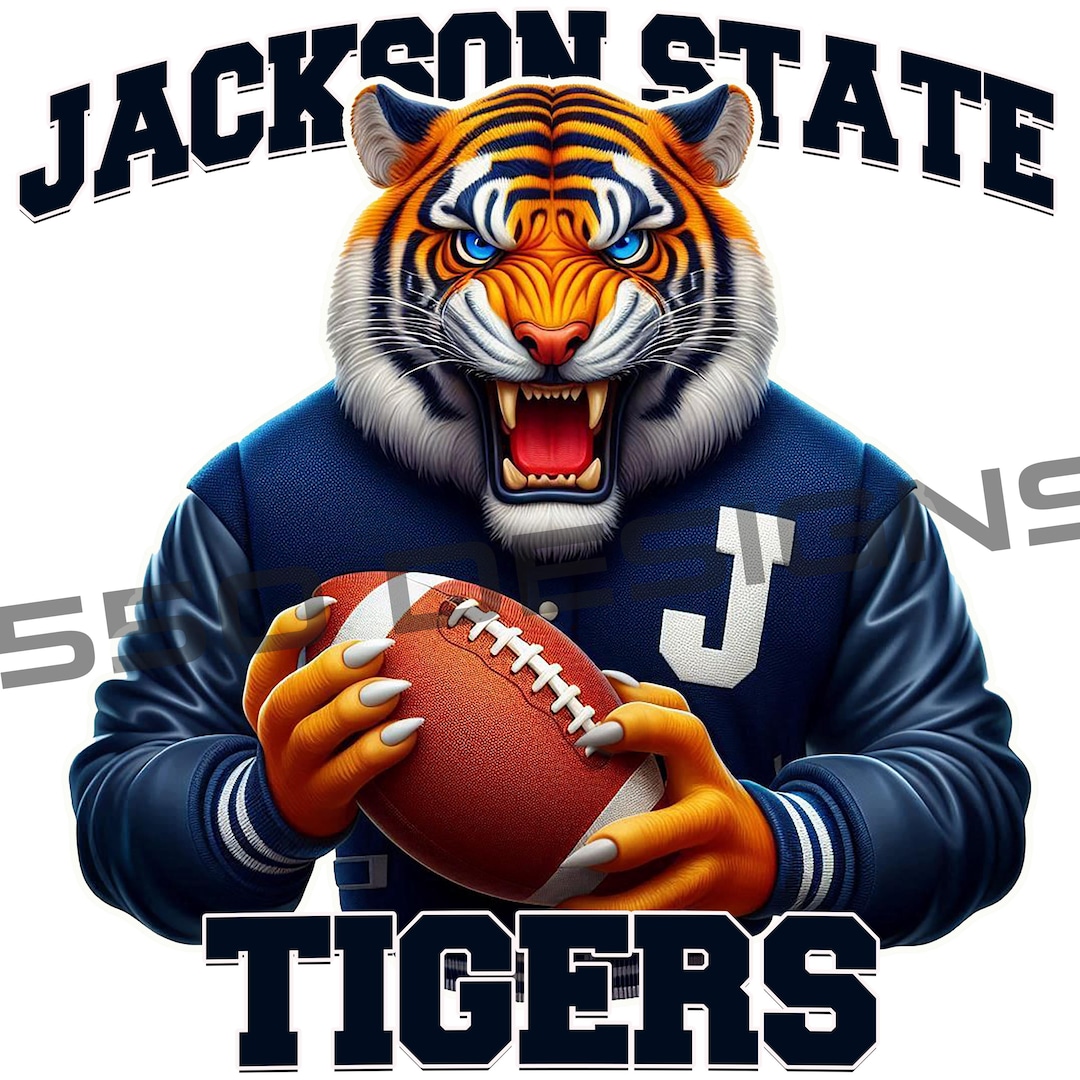 JACKSON STATE TIGERS Logo Png, Jpeg, 300 Dpi Design, Guard Thee Yard - Etsy