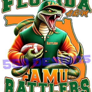 Florida A&M Png, 300dpi, Sublimation, Rattlers - Etsy