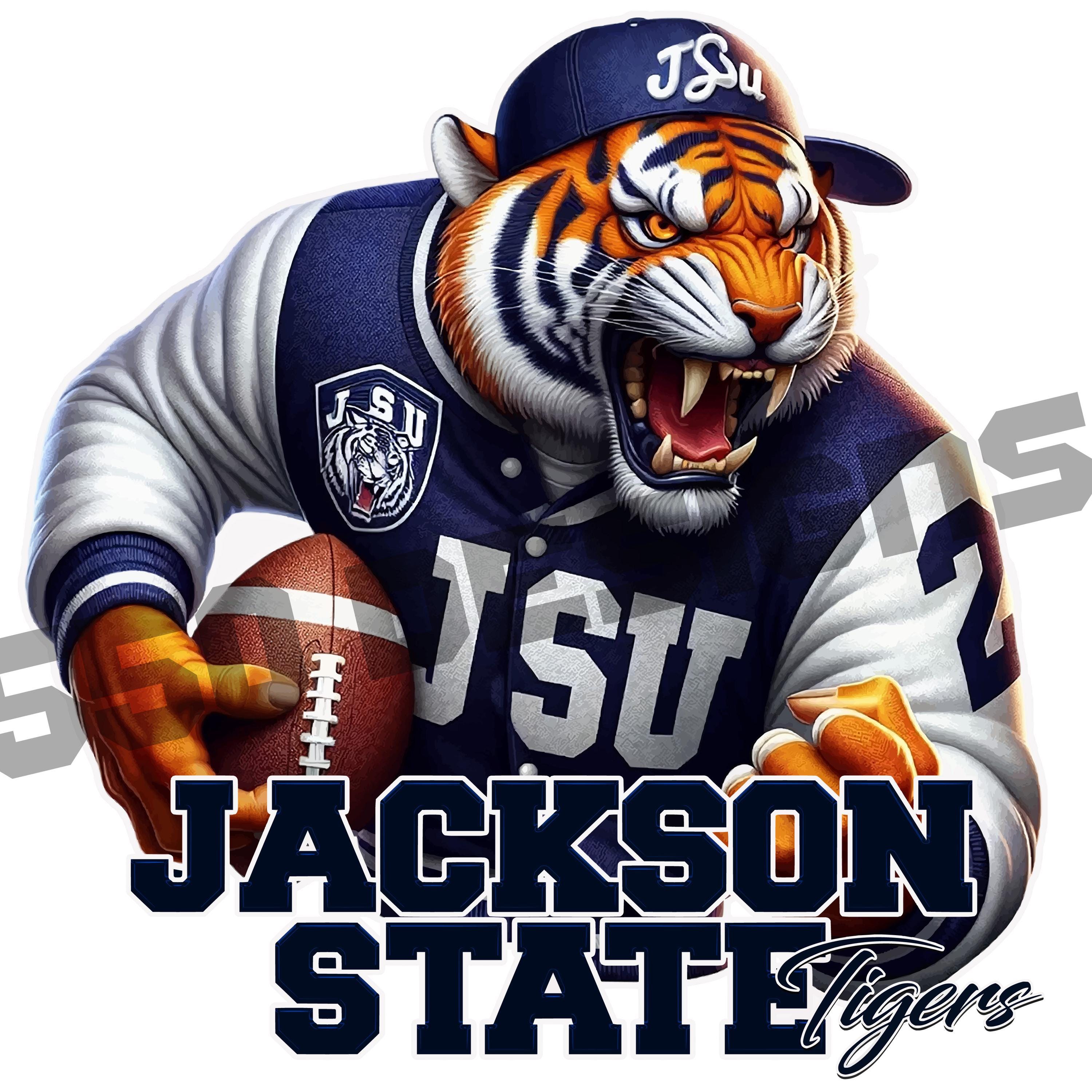 JSU Tiger Logo Png, Jpeg, Svg Design - Etsy