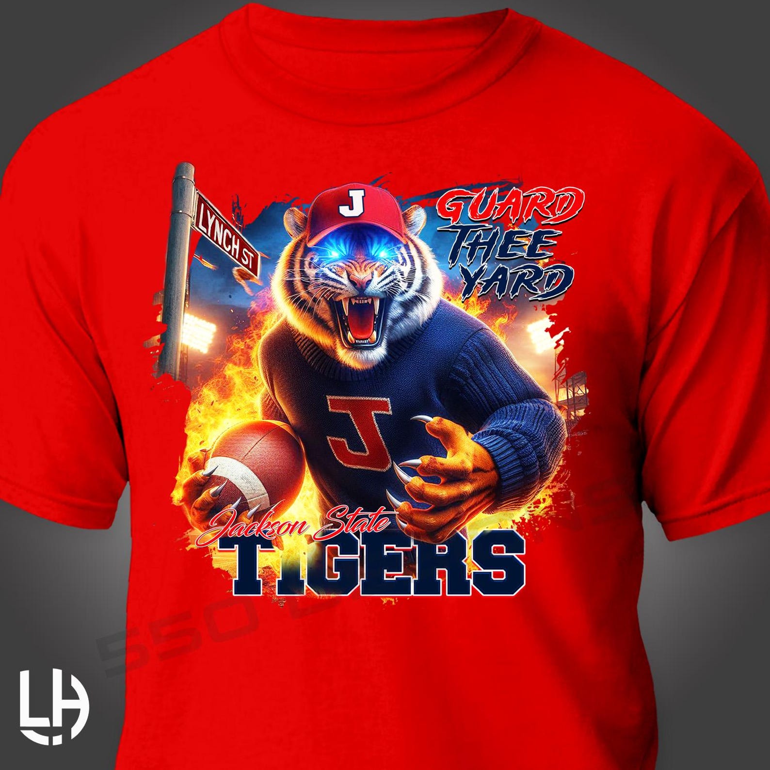 JACKSON STATE TIGERS Logo Png, Jpeg, 300 Dpi Design, Guard Thee Yard - Etsy