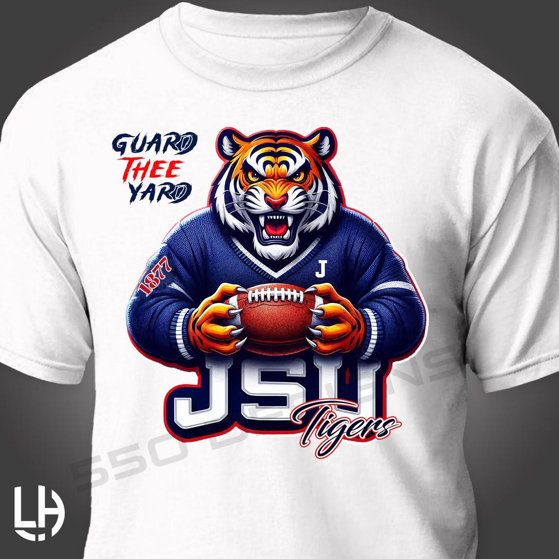 JSU Tigers Logo Guard Thee Yard Png, Svg, Jpeg Design - Etsy