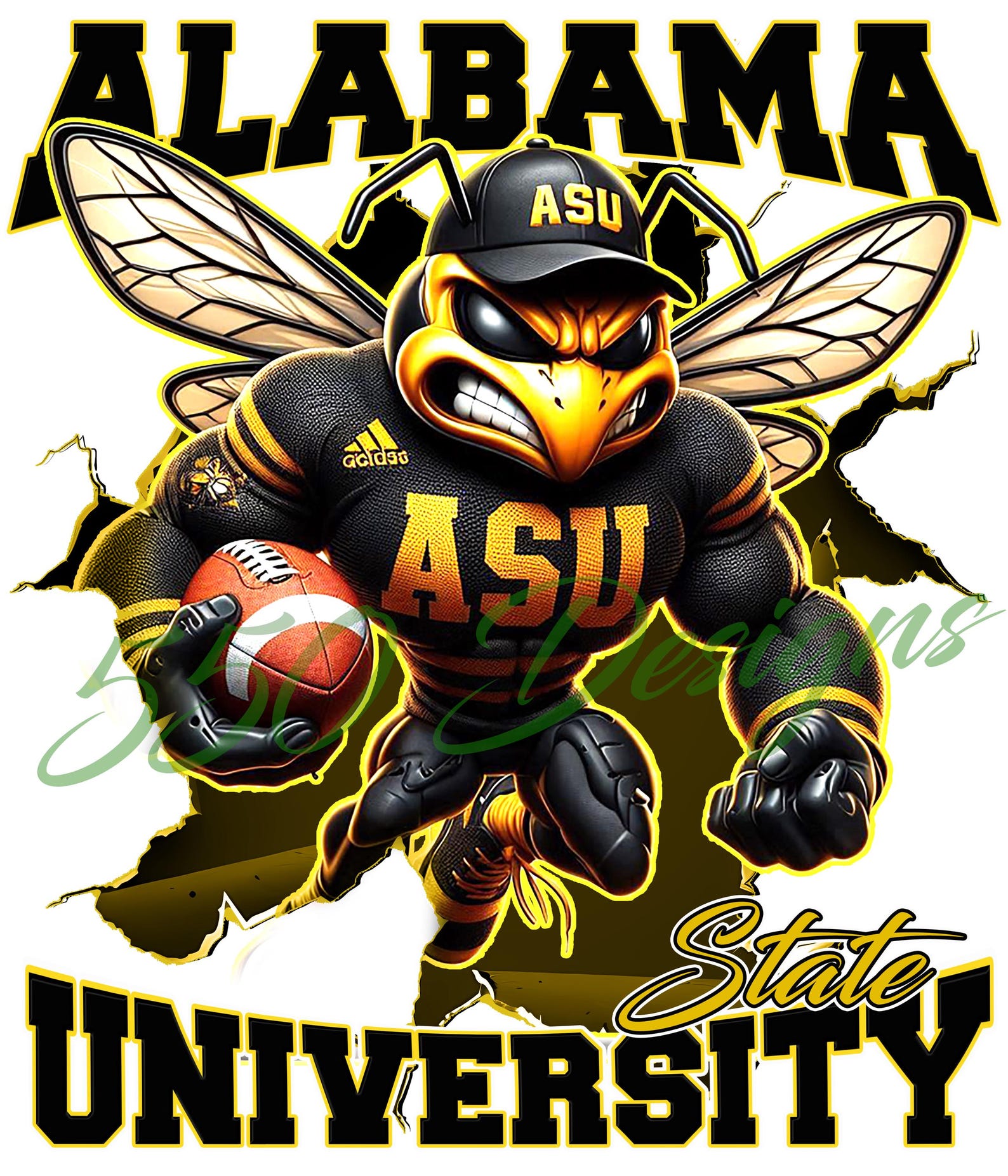 Alabama State Png, 300dpi, Sublimation, Hornets - Etsy