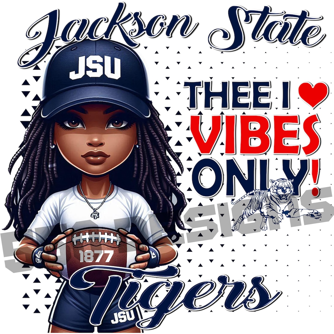 Jackson State University Logo Png, Jpeg Design - Etsy