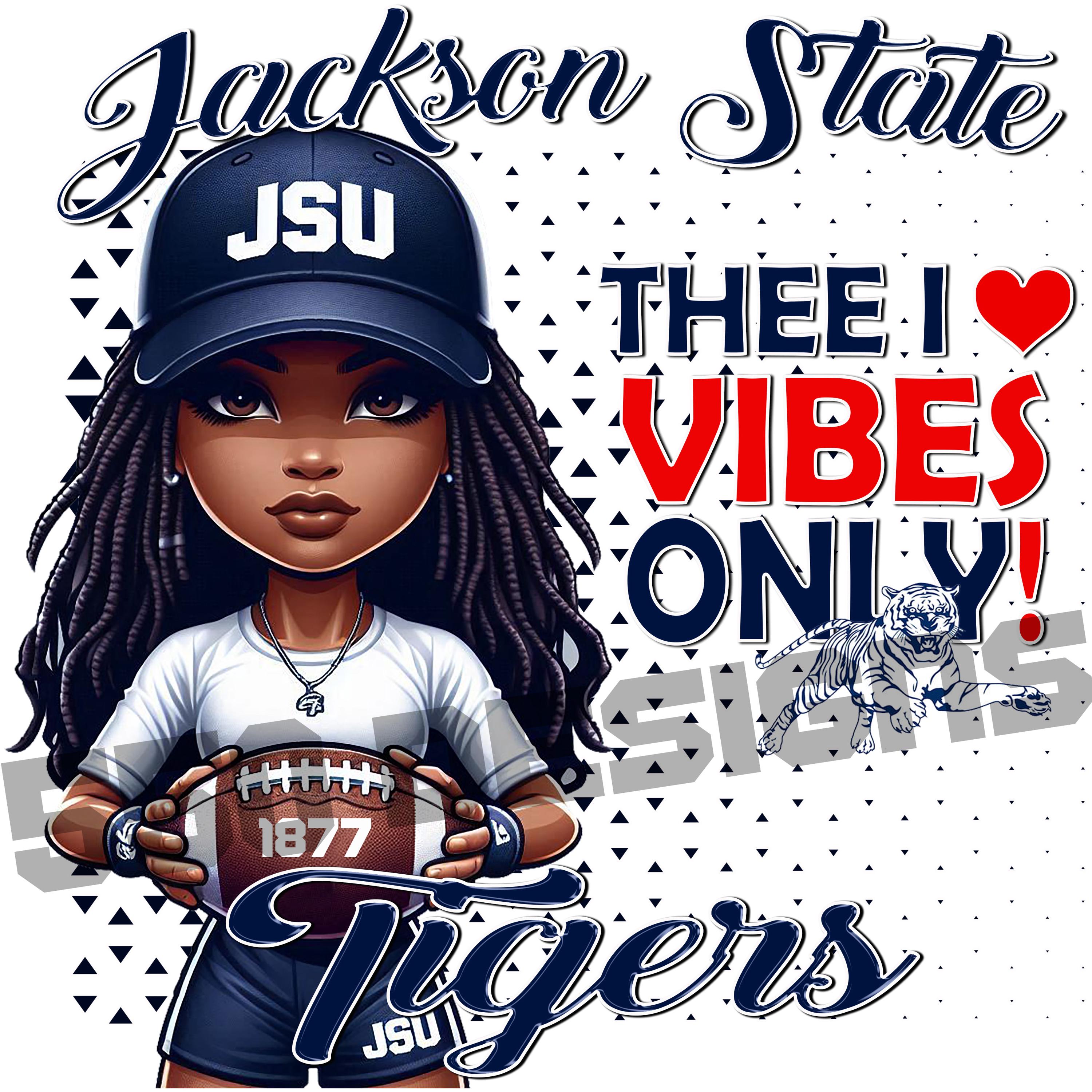 Jackson State University Logo Png, Jpeg Design - Etsy