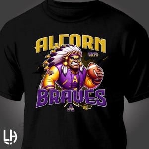 Alcorn Braves Png, 300dpi, Football, - Etsy