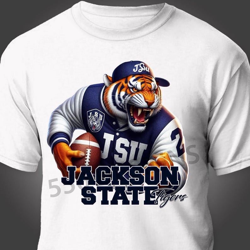 JSU Tiger Logo Png, Jpeg, Svg Design - Etsy