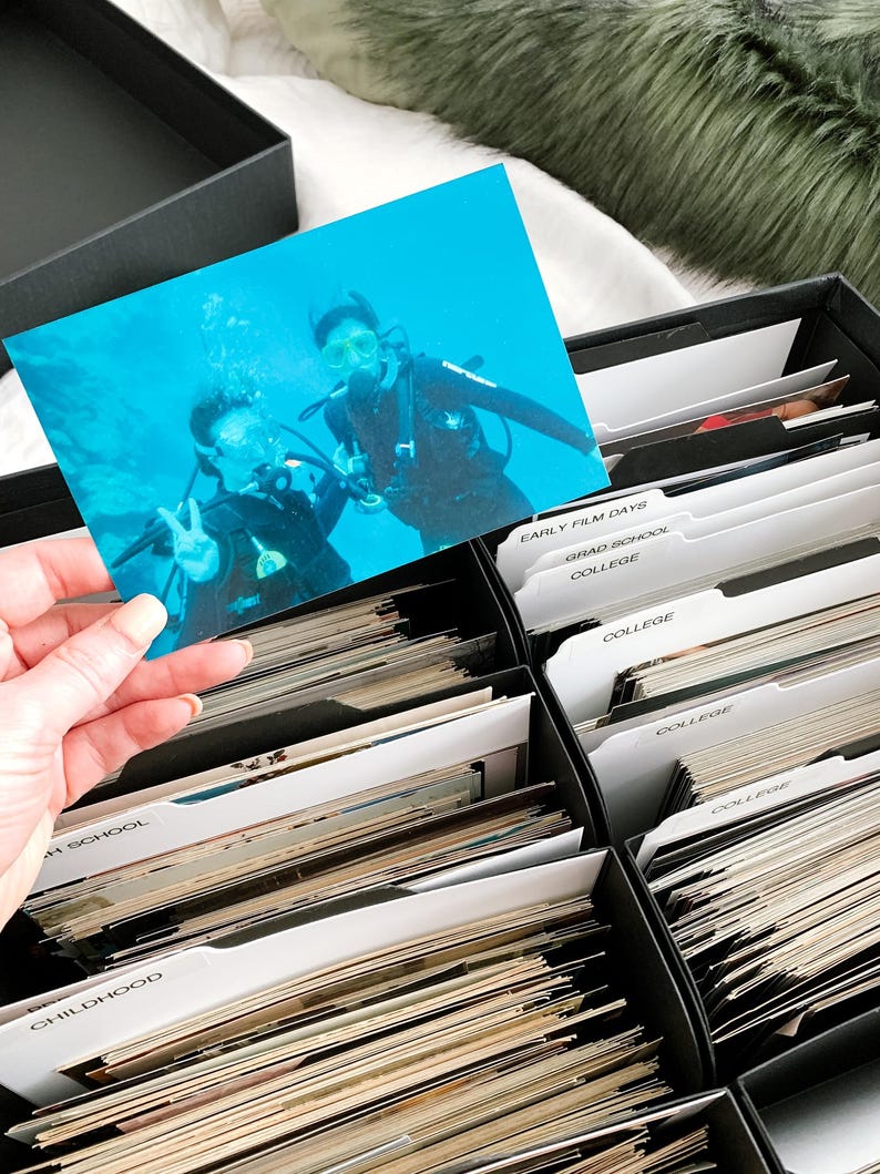 Archival Photo Box - Etsy