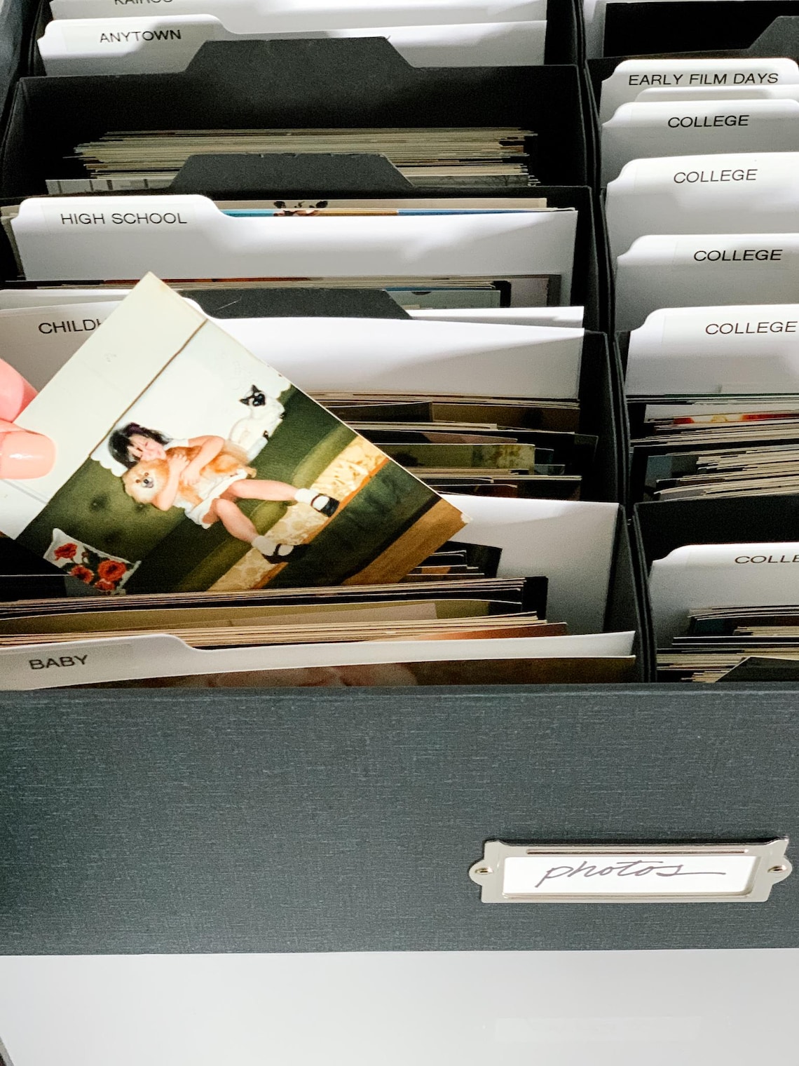 Archival Photo Box - Etsy
