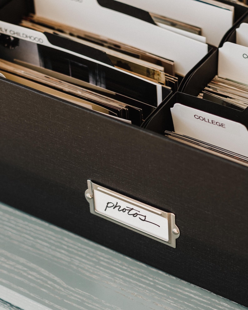 Archival Photo Box (large) - Etsy New Zealand