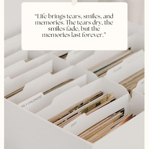 Your Guide to Printed Photo Organizing - Etsy