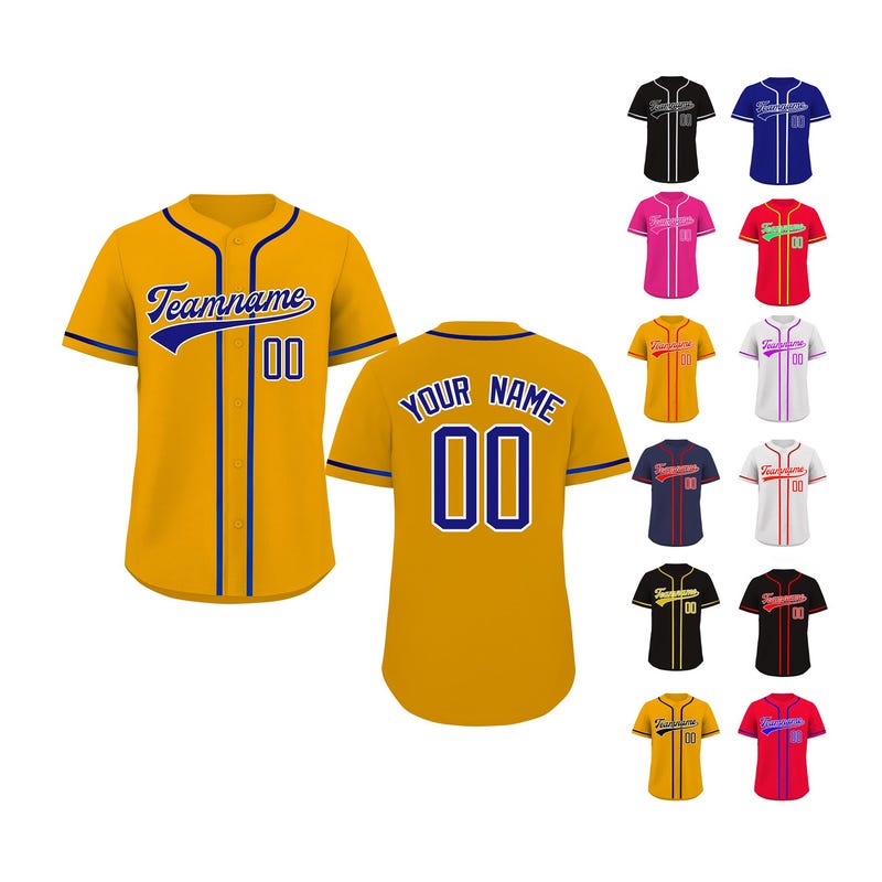 Customized Jersey - Etsy