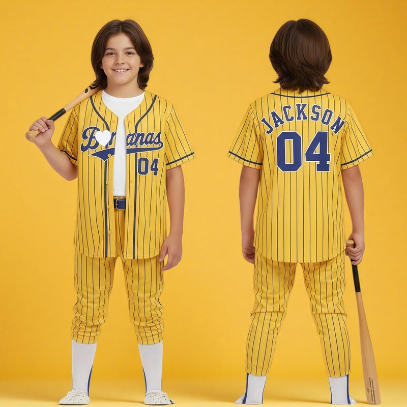 Kj Jackson Savannah Bananas Jersey - Etsy