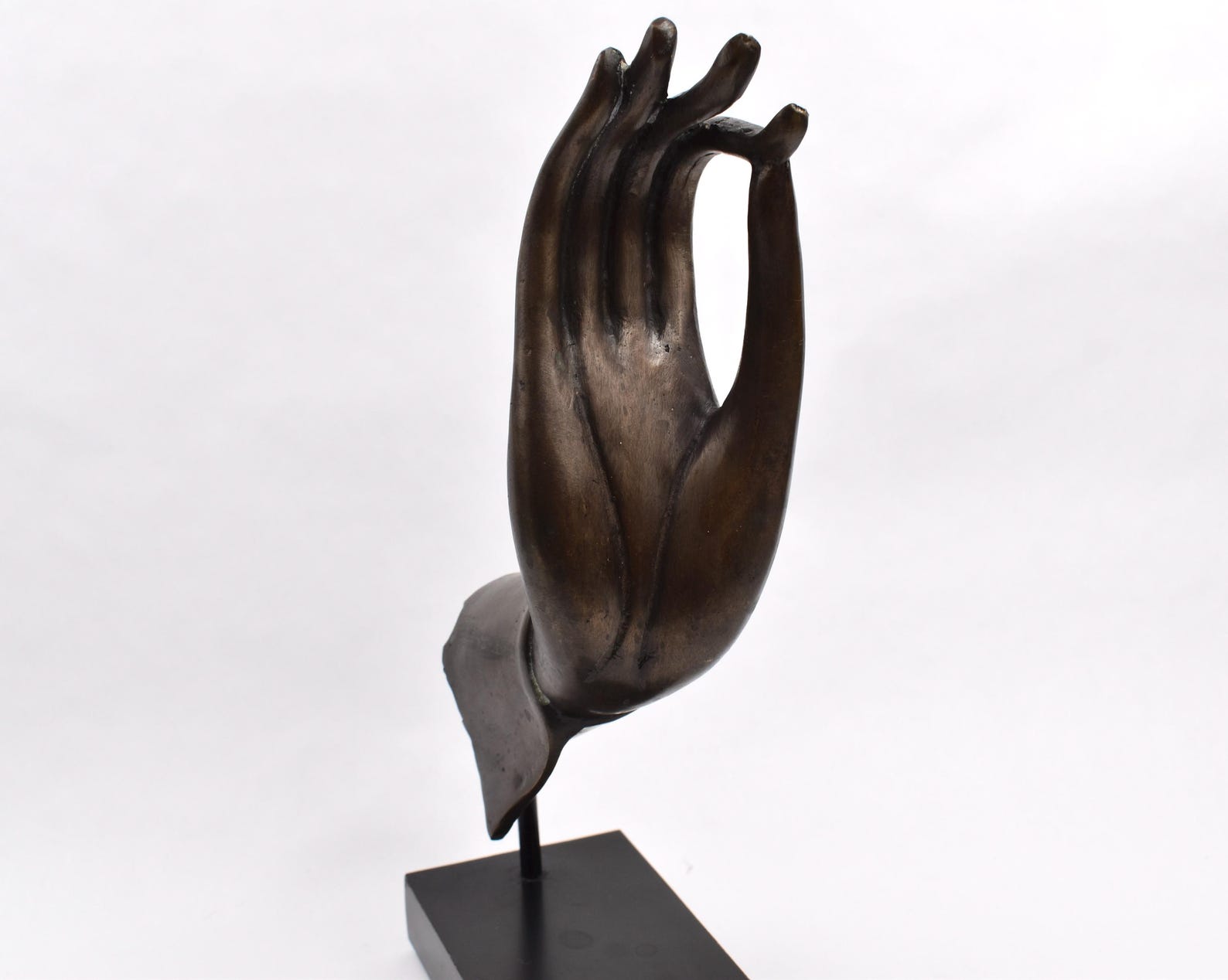 Vitarka Mudra - Bronze Bhuda Hand for Inquiry, Reasoning, Thoughts ...