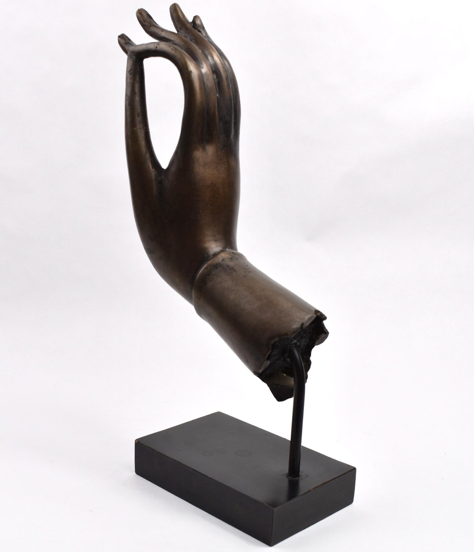 Vitarka Mudra - Bronze Bhuda Hand for Inquiry, Reasoning, Thoughts ...