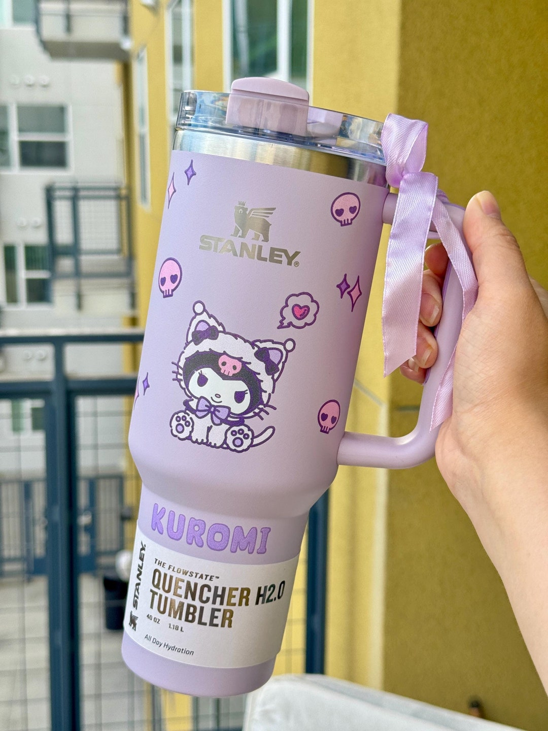 Stanley Cup 40 Oz Quencher Orchid Self Customize in KUROMI - Etsy