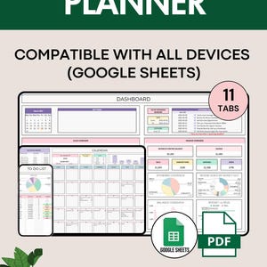 Student Planner Spreadsheet Academic Planner Google Sheets Study ...