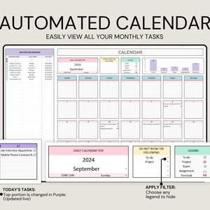 Student Planner Spreadsheet Academic Planner Google Sheets Study ...