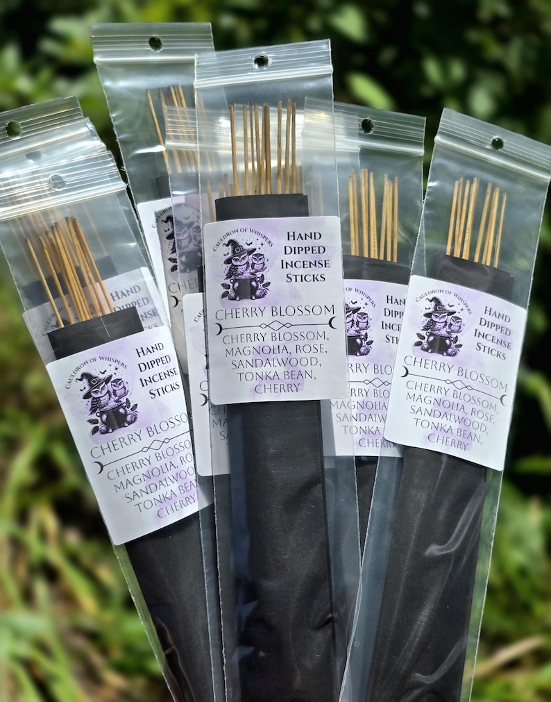 Incense Sticks 11” | Hand Dipped | Basic, Sabbat, and Deity | Pagan ...