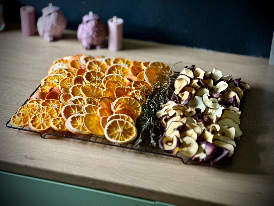 Natural Dried Orange Slice Oranament, Christmas, Yule, Citrus, Winter ...
