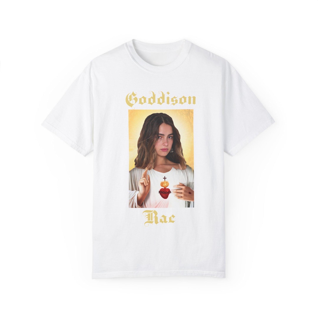 Goddison Rae T-shirt, Addison Rae Fan Gift, Prayer Candle, Celebrity ...