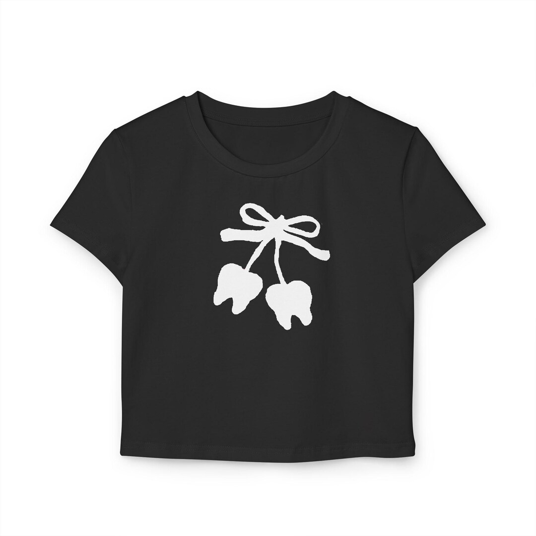 ILLIT Cherish Cherry Teeth Fan Baby Tee, K Pop Gift for Her, ILLIT Fan ...