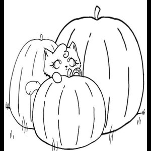 Cute Fall Pumpkin Coloring Pages for Any Age! - Etsy