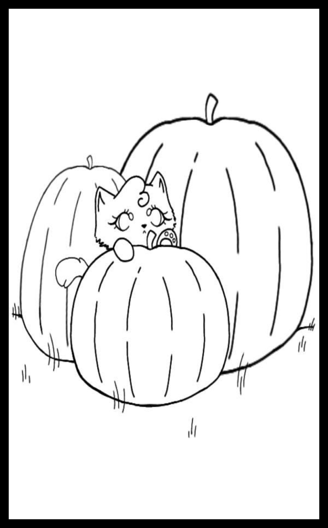 Cute Fall Pumpkin Coloring Pages for Any Age! - Etsy