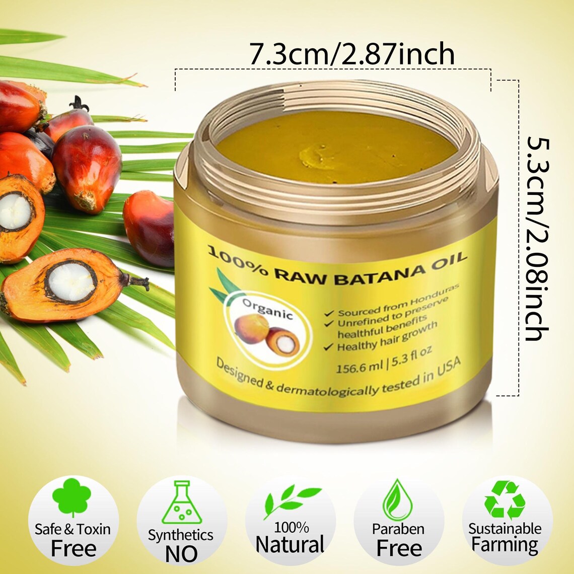 100% Raw Batana Oil - Etsy