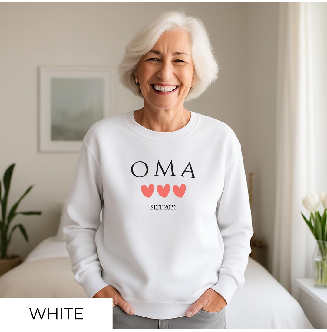 Celebrating Grandparenthood: Personalized Sweatshirt for Grandma and ...