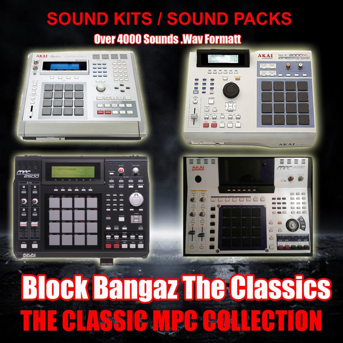 MPC Sounds, Drum Sounds, Ultimate 4K Sounds, Bundle |hip Hop Sounds ...