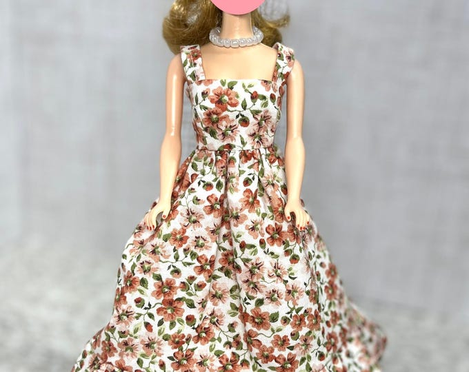 Vintage-style Handmade Original Fashion Doll Dress for 11.5" 12" 1/6 ...