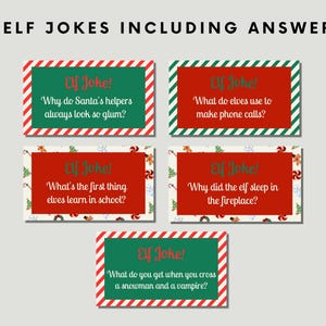 Christmas Elf Jokes, Elf Jokes, Christmas Elf, Printable Jokes ...