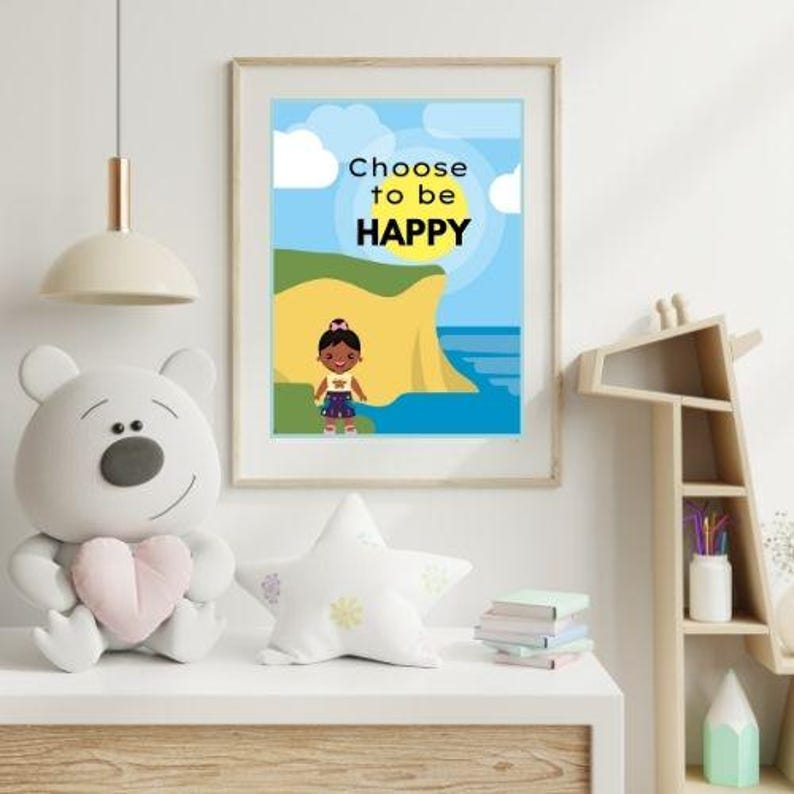 Affirmations for Kids | Affirmations Wall Art for Kids | Positive ...