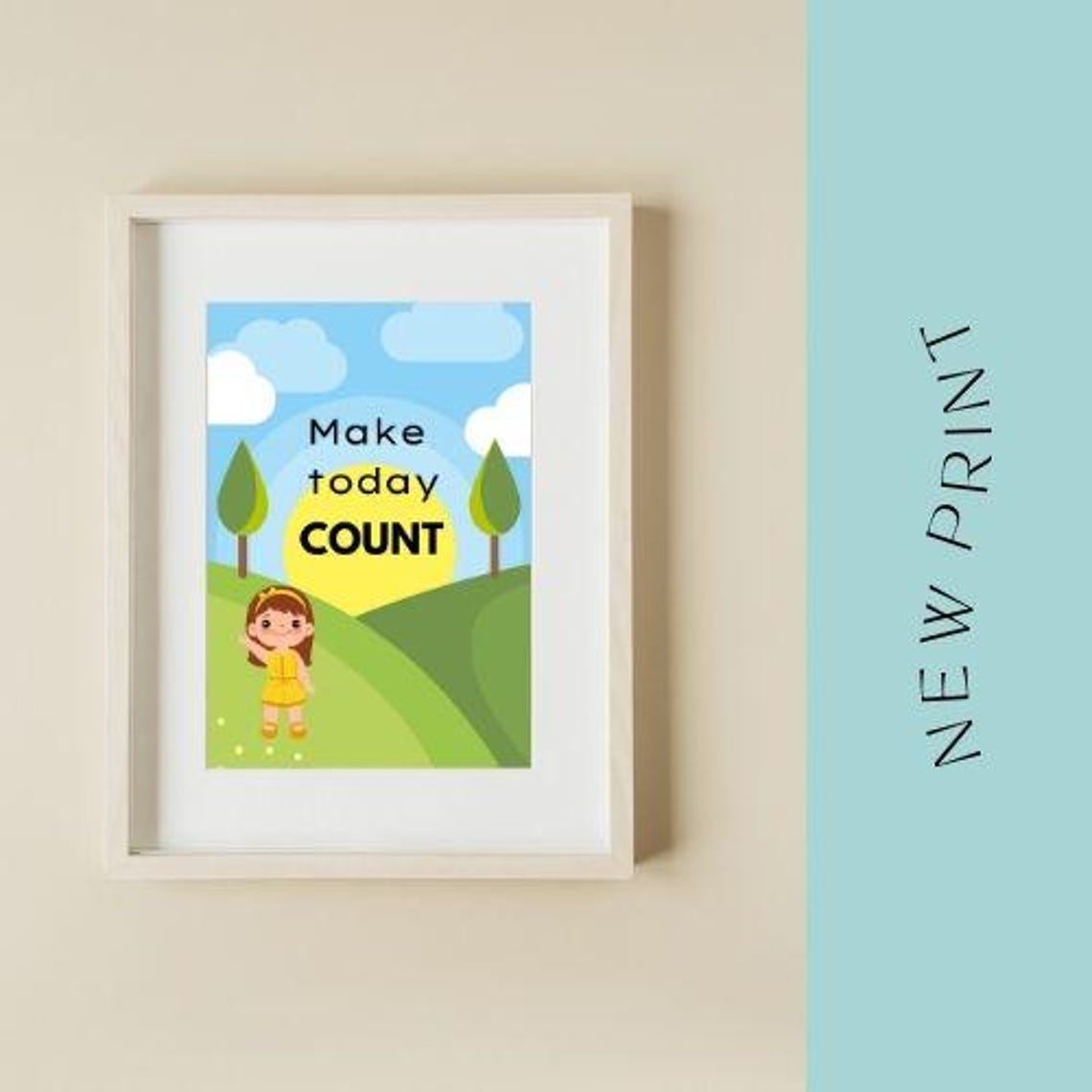 Affirmations for Kids | Affirmations Wall Art for Kids | Positive ...