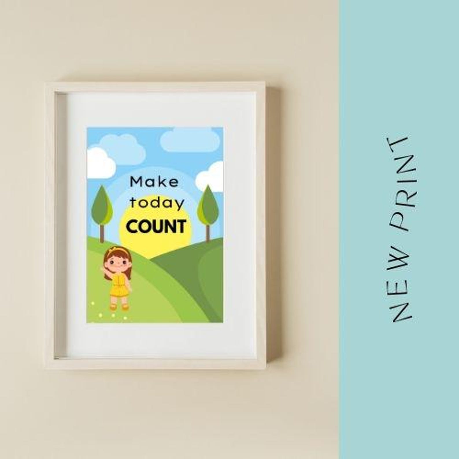 Affirmations for Kids | Affirmations Wall Art for Kids | Positive ...