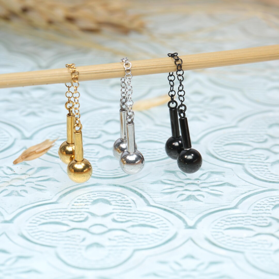14G Industrial Chain Piercing Jewelry -surgical Steel -industrial ...