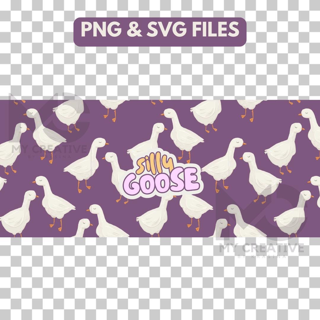Silly Goose Digital Pattern - Instant Download - Commercial Use - Goose ...