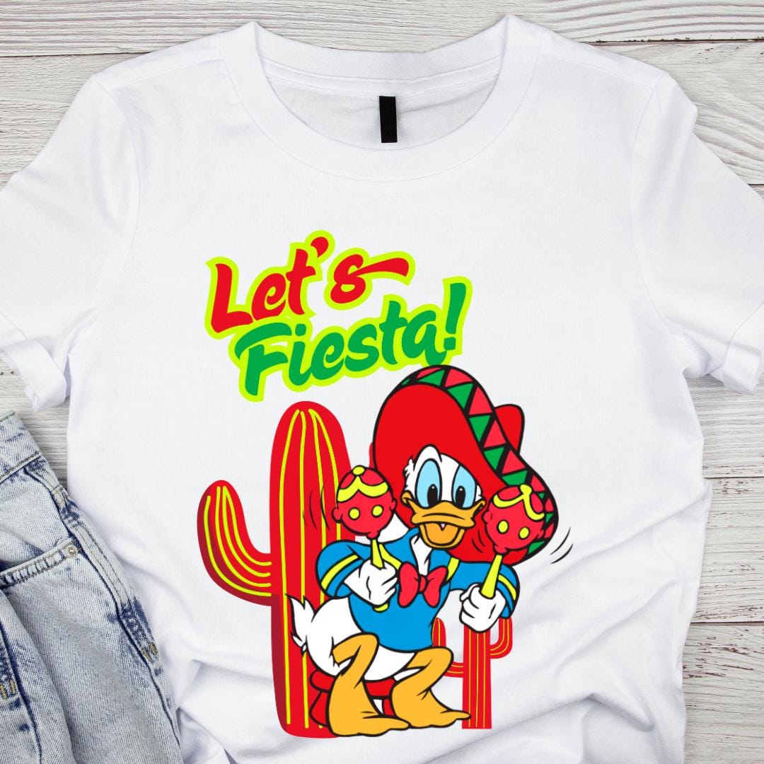 Donald Duck Cinco De Mayo SVG: Mexican Fiesta Design (digital Download ...