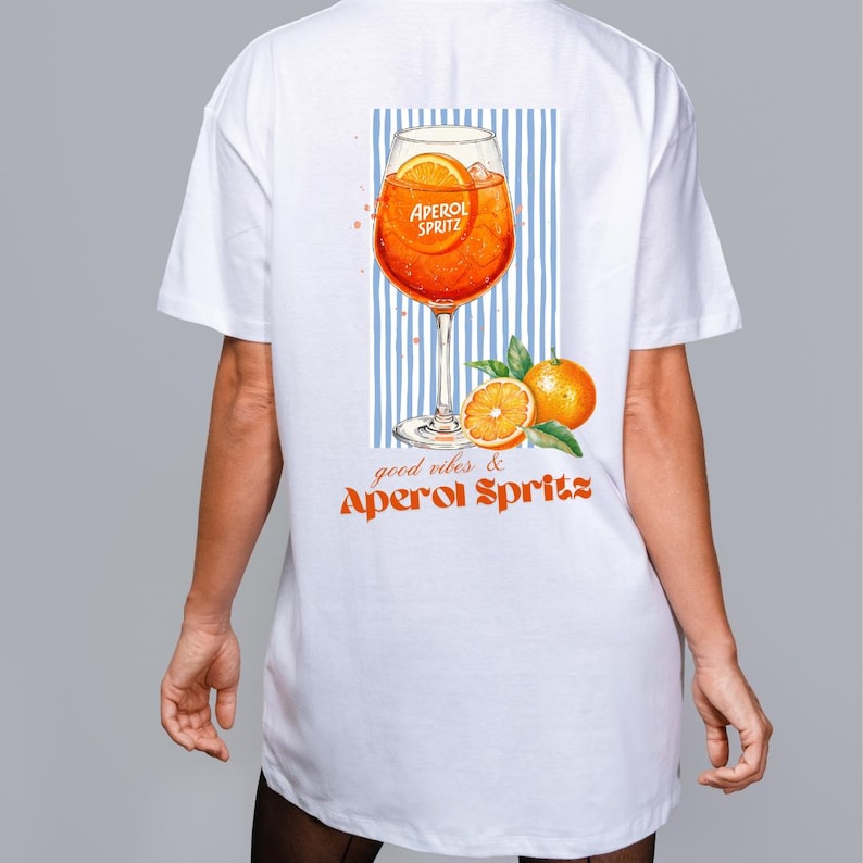 Aperol Spritz Good Vibes Design: PNG SVG (digital Download) - Etsy