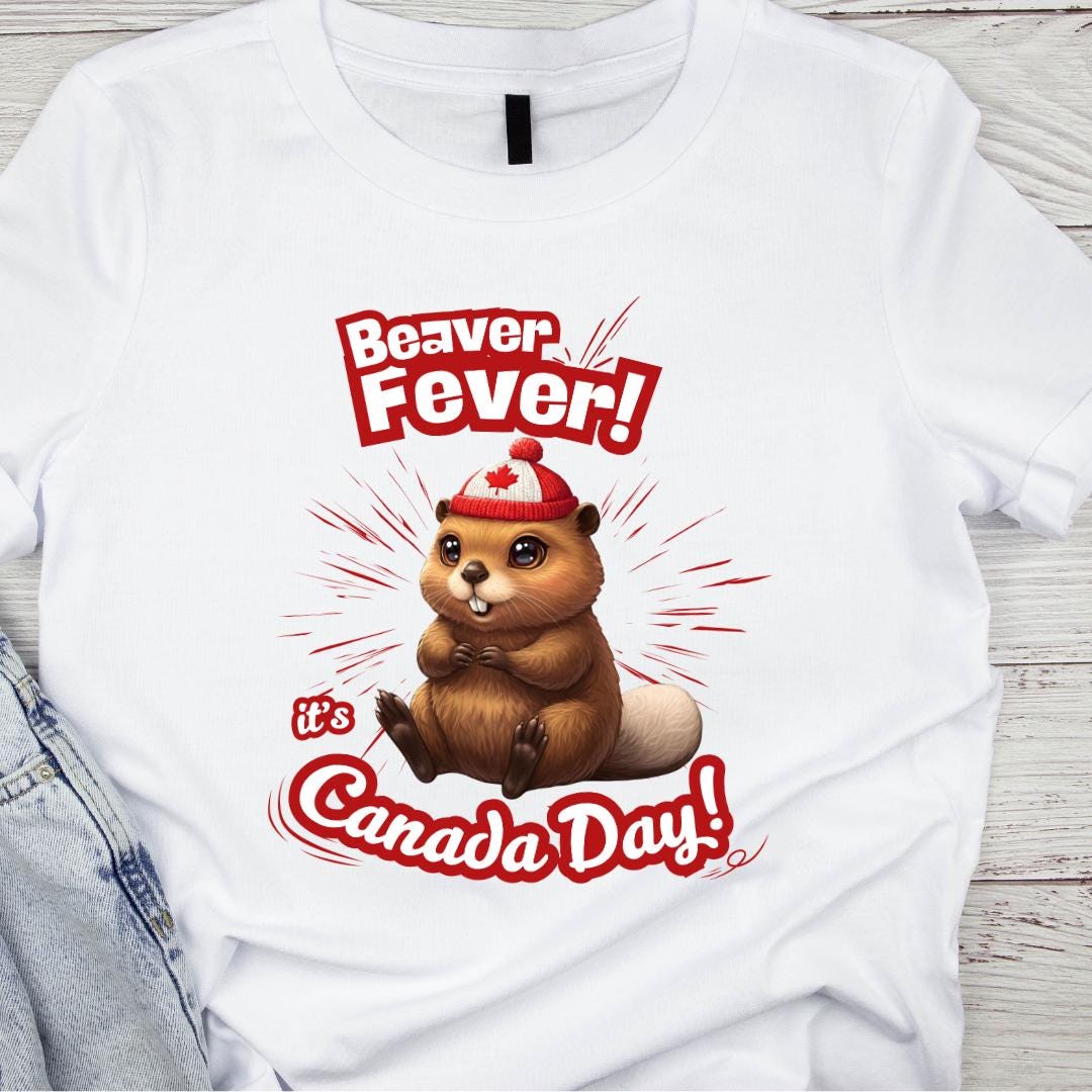 Canada Day Beaver Clipart: PNG SVG File (instant Download) - Etsy