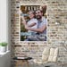 Personalized Father's Day Magazine Cover Template: Unique Dad Gift ...