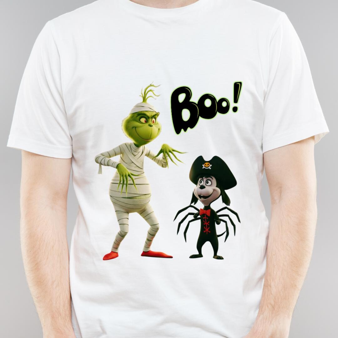 Trick or Treat Grinch and Max SVG PNG, Funny Halloween Design, Grinch ...