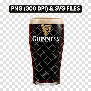 Guinness Glass PNG SVG - Beer Clipart - Transparent Background - Craft ...