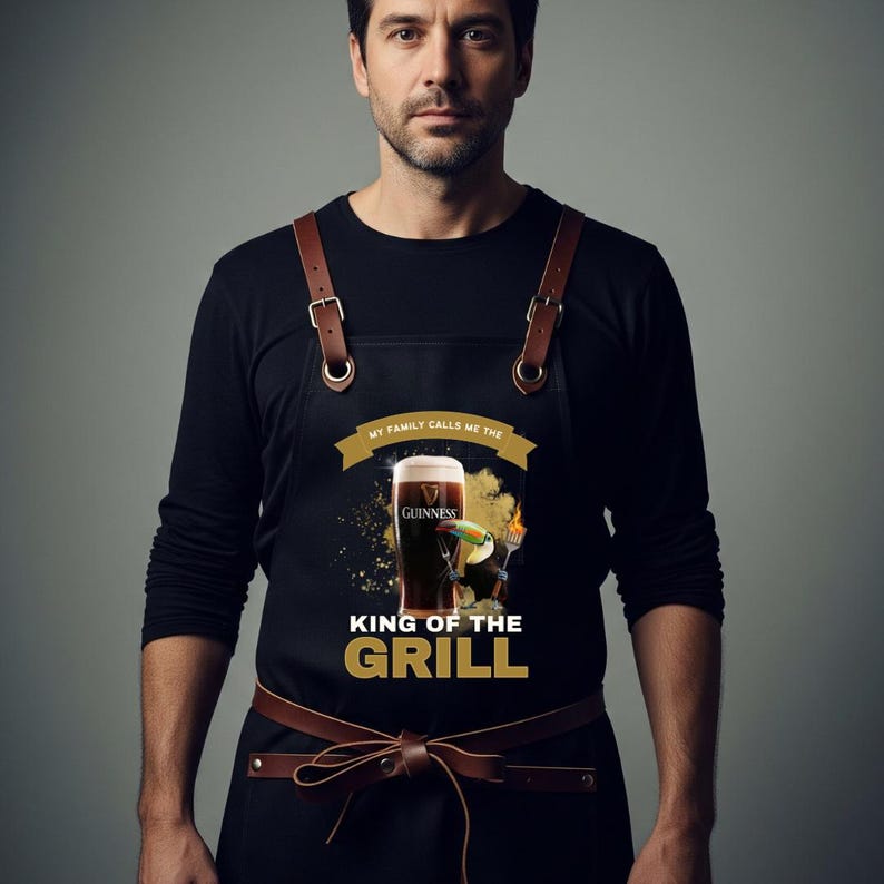 Guinness Grill Master Apron Design: Toucan BBQ (SVG PNG) - Etsy