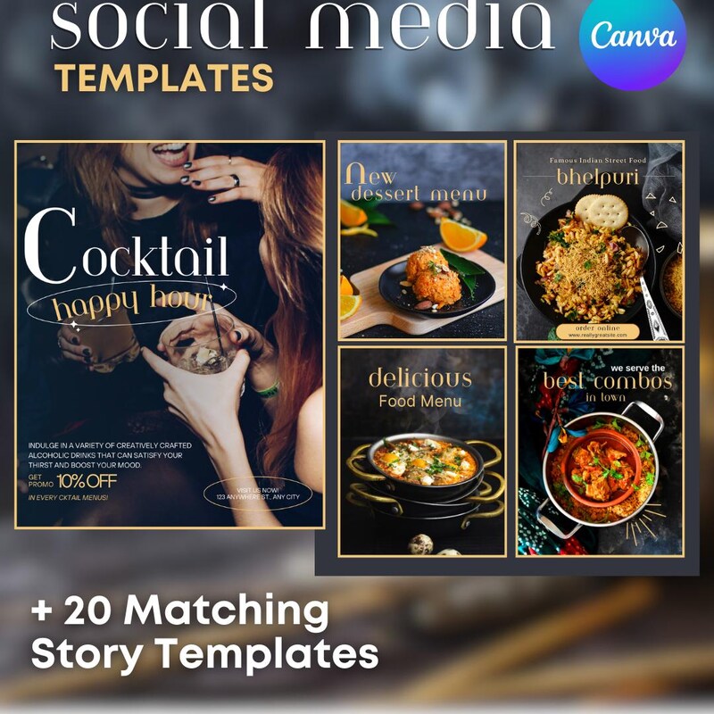 Mexican Food Flyers Template - Etsy UK