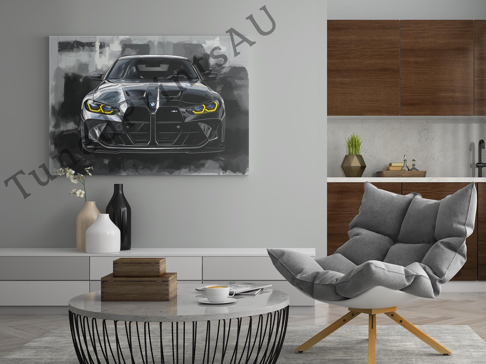 BMW G80 M4 Competition Digital Print Downloadable Poster Wall Art Home ...